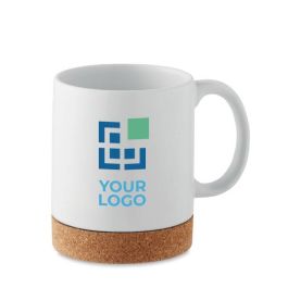 Tazza con logo in ceramica con base in sughero | Da 2,02€